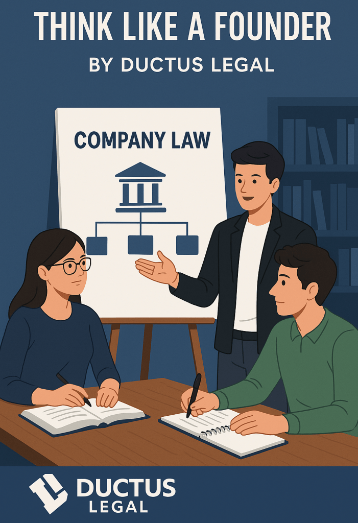 THINK LIKE FOUNDER- COMPANY LAW CONCEPTS SIMPLIFIED FOR THE FOUNDERS ...