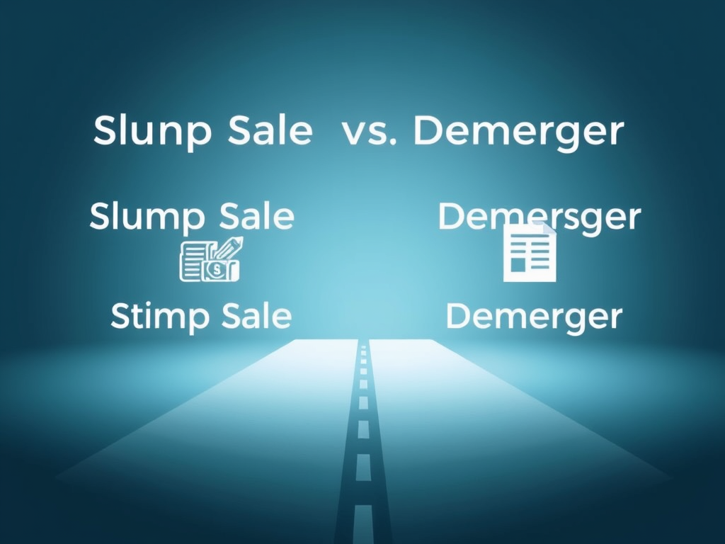 Understanding Slump Sale vs Demerger: Key Tax Differences – DUCTUS EDGE
